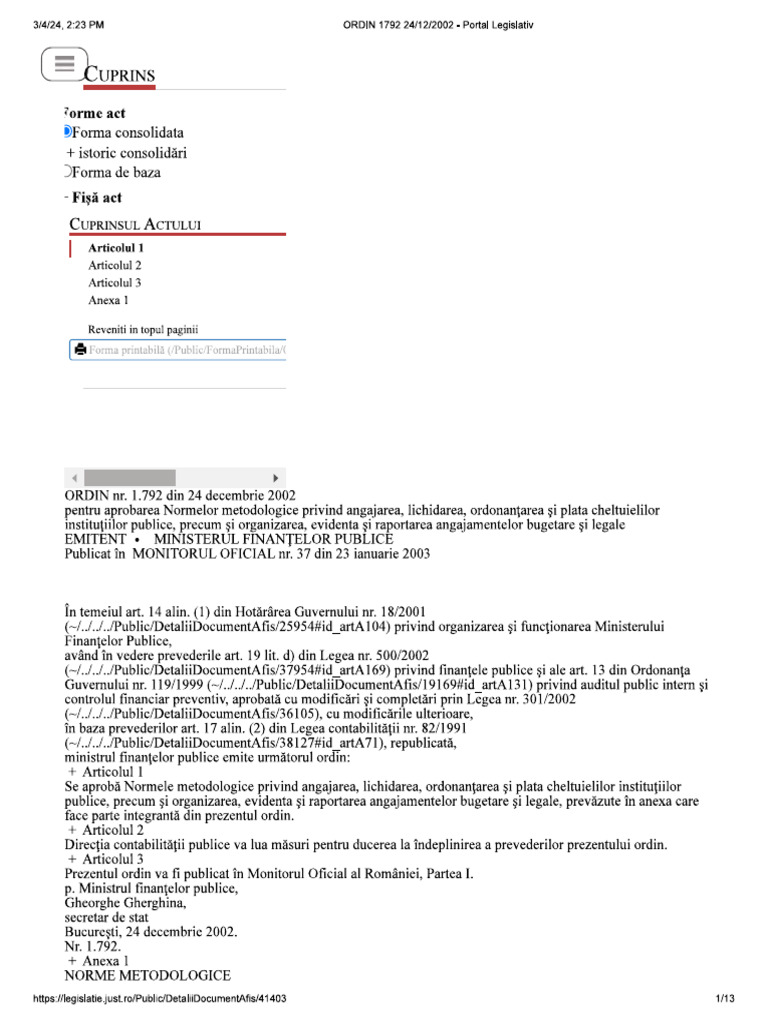 3.ordin 1792 2002 | PDF