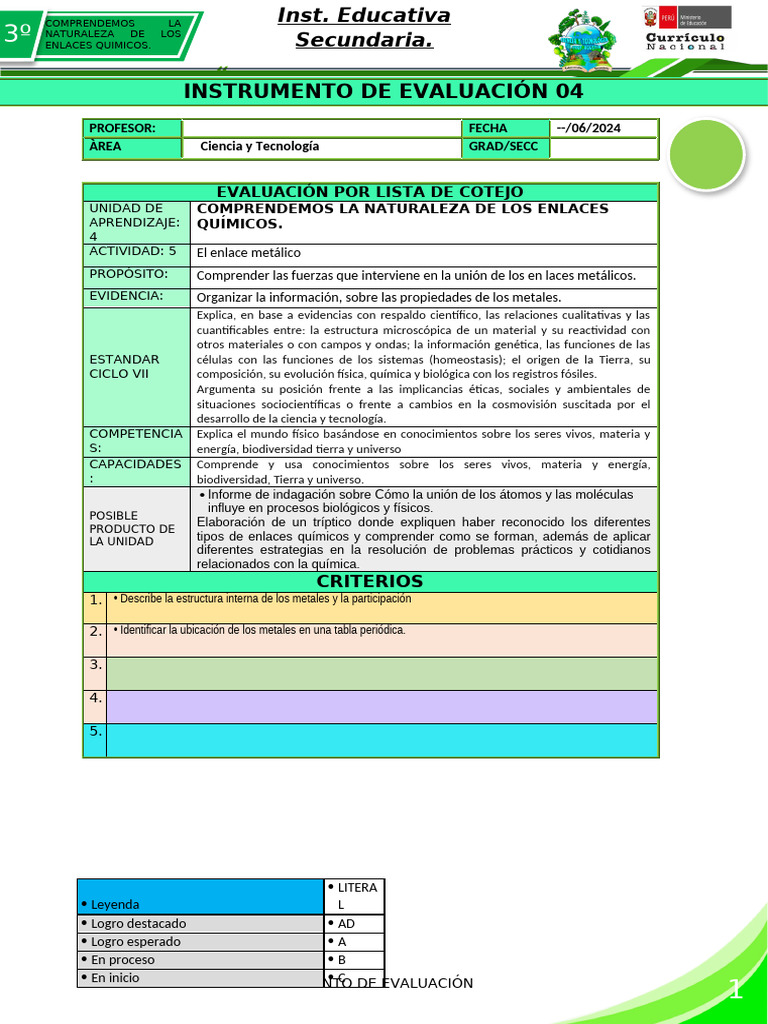 C-3º LC Act 5 - Cyt-Und 4 - Sem 3 | PDF