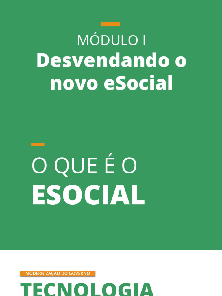 Apostila Módulo I - SST No Esocial - Desvendando o E-Social | PDF