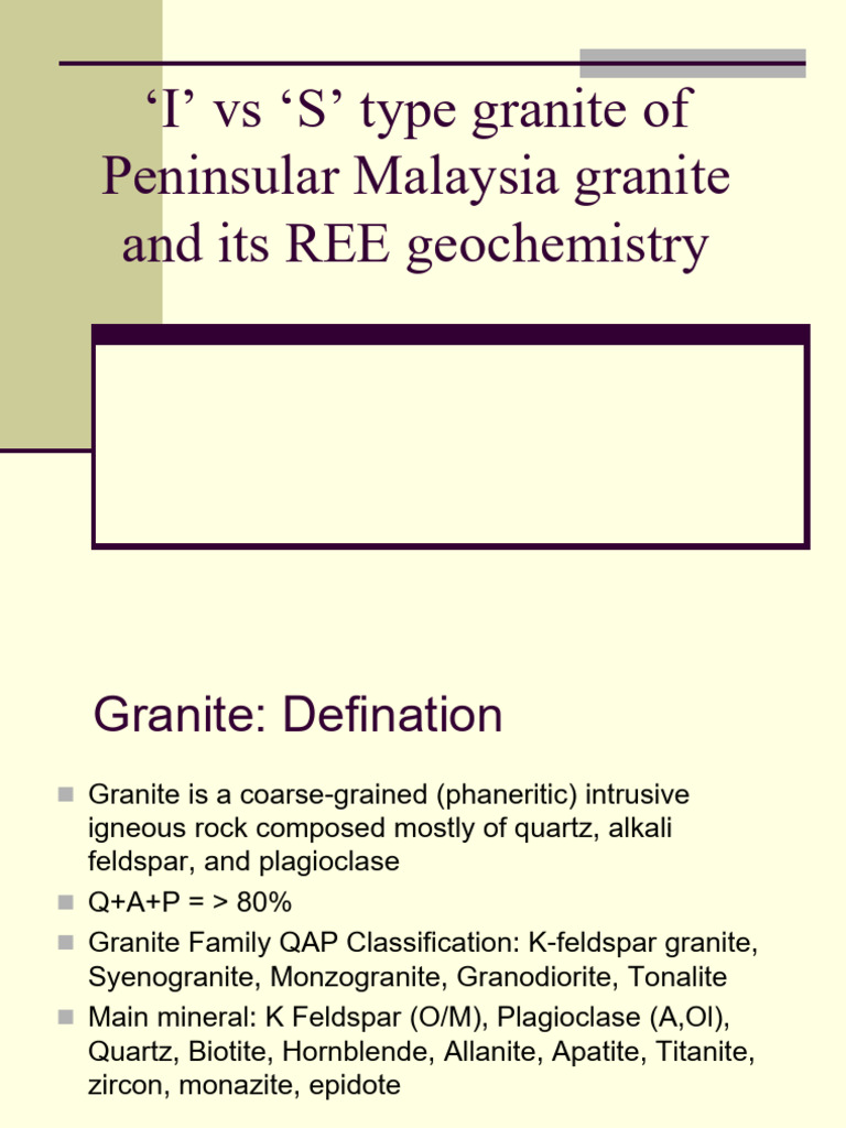 2. Magmatism I S Granite | PDF