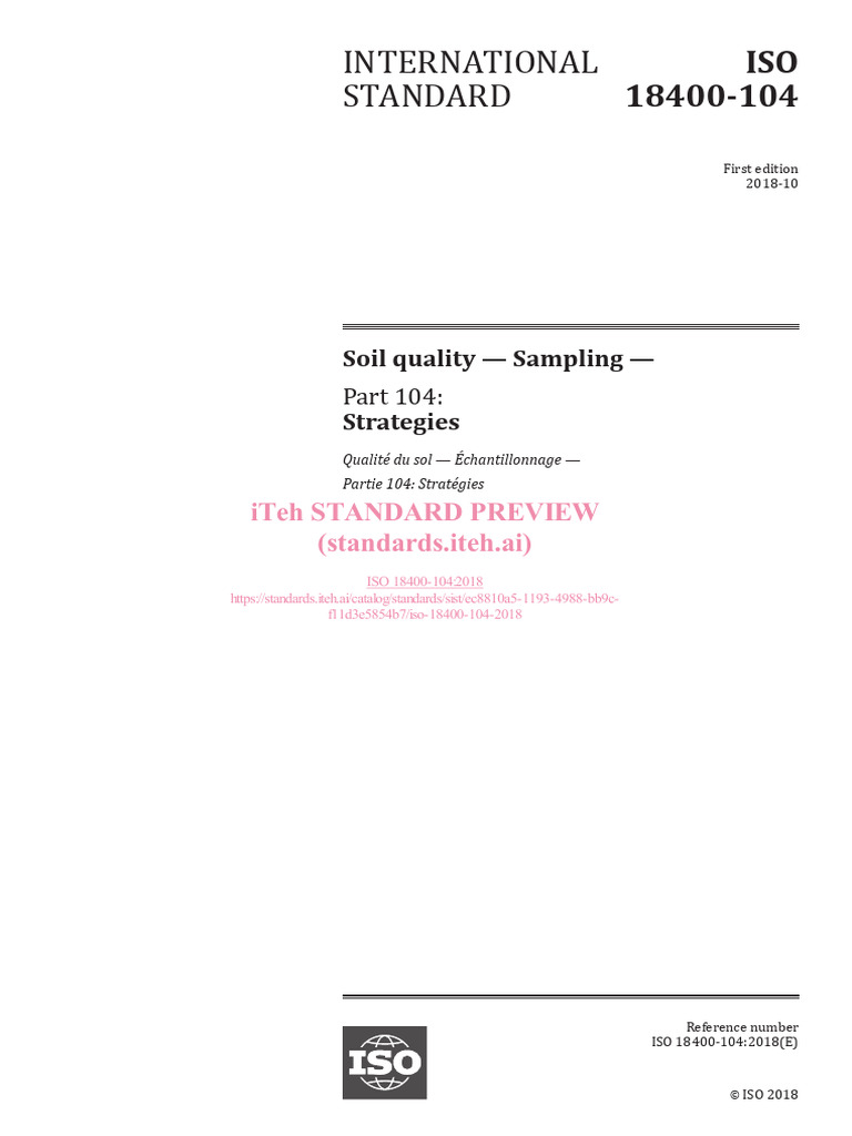 Iso 18400 104 2018 | PDF