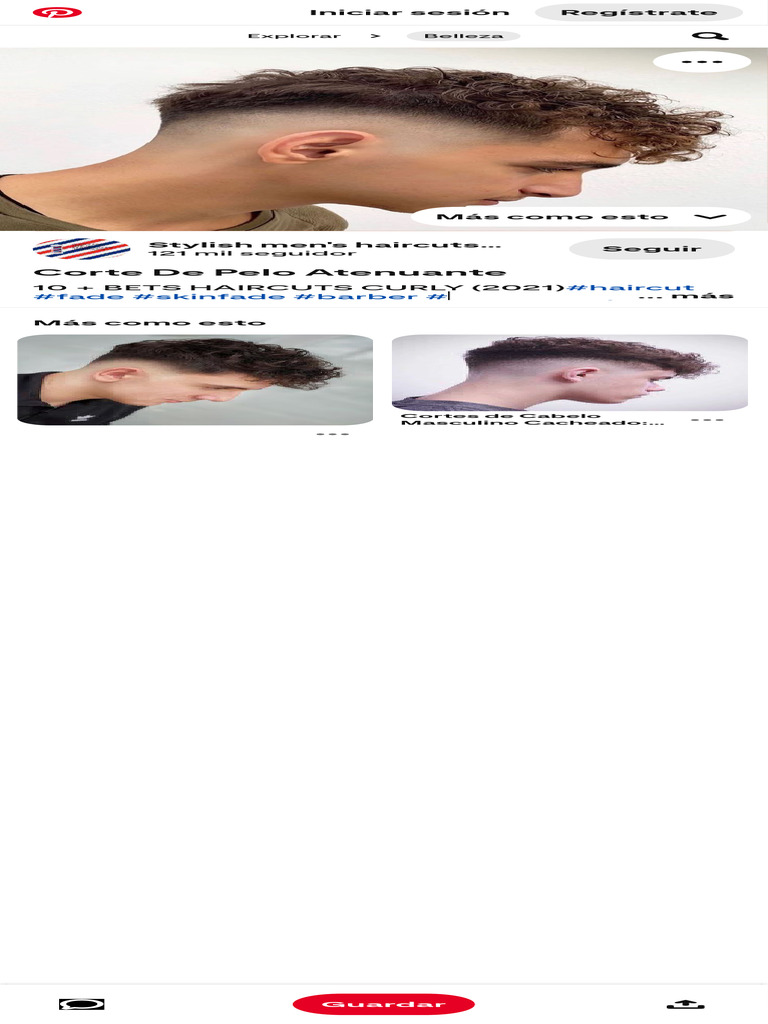 17 Ideas de Corte de Pelo Colocho Cortes de Pelo, Hombres Con Cabello ...