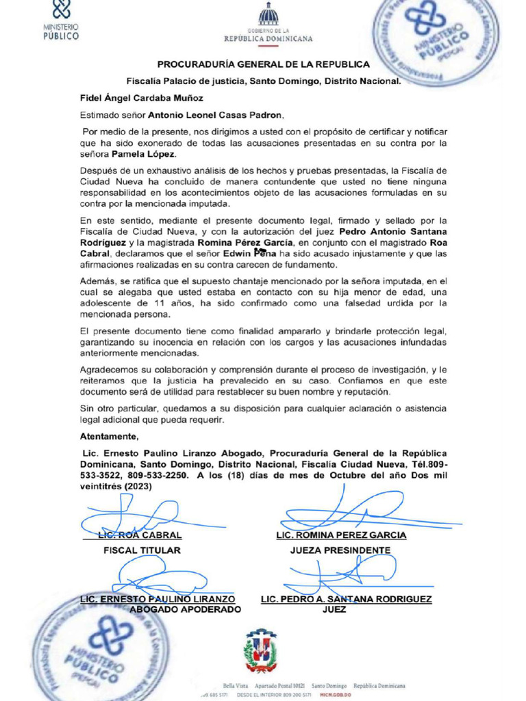 Desistimiento Edwin Pena | PDF