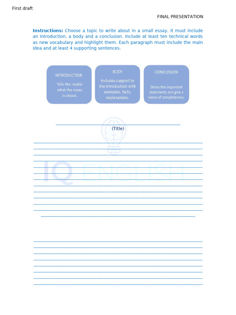 Essay - First Draft | PDF