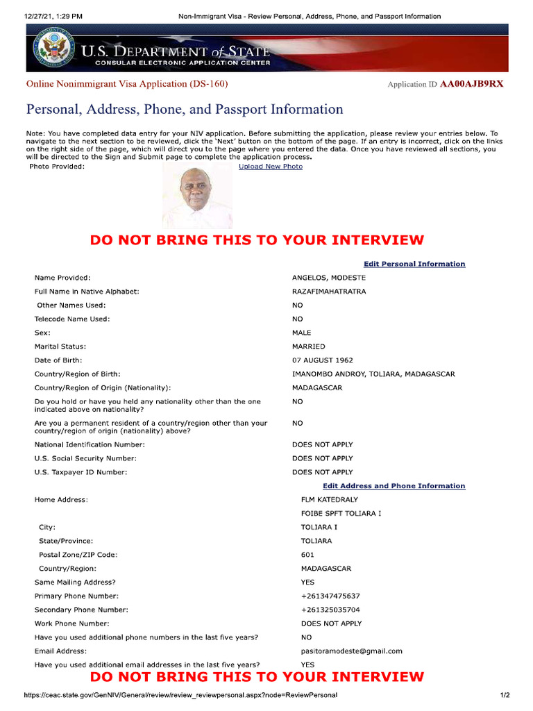 Visa Appli PDF | PDF