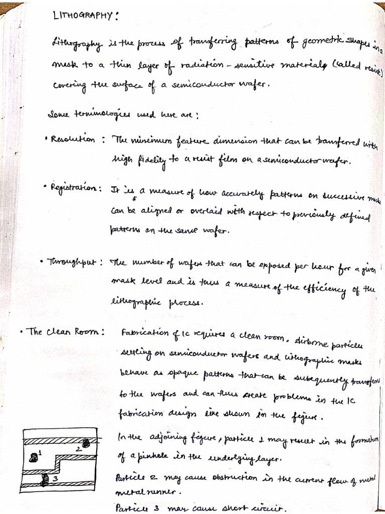 Lithography | PDF