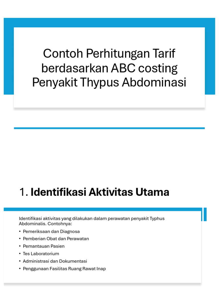 Contoh Perhitungan Unit Cost_Galih Endradita | PDF
