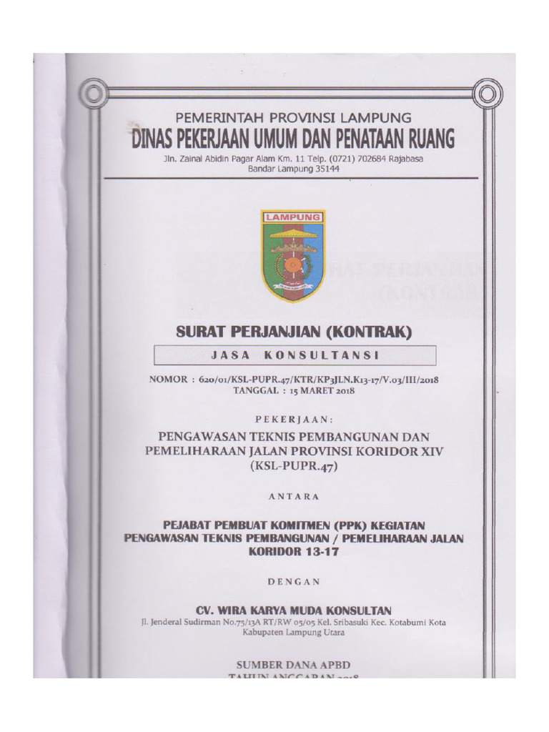 PWS. Jalan KSL-PUPR.47 | PDF