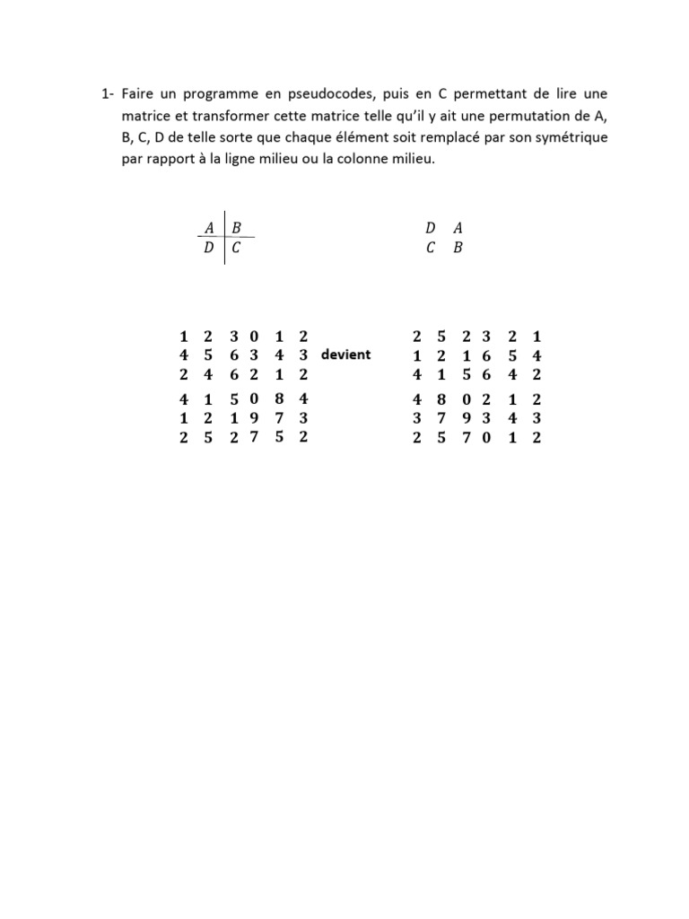 Exercices FDS 2 | PDF