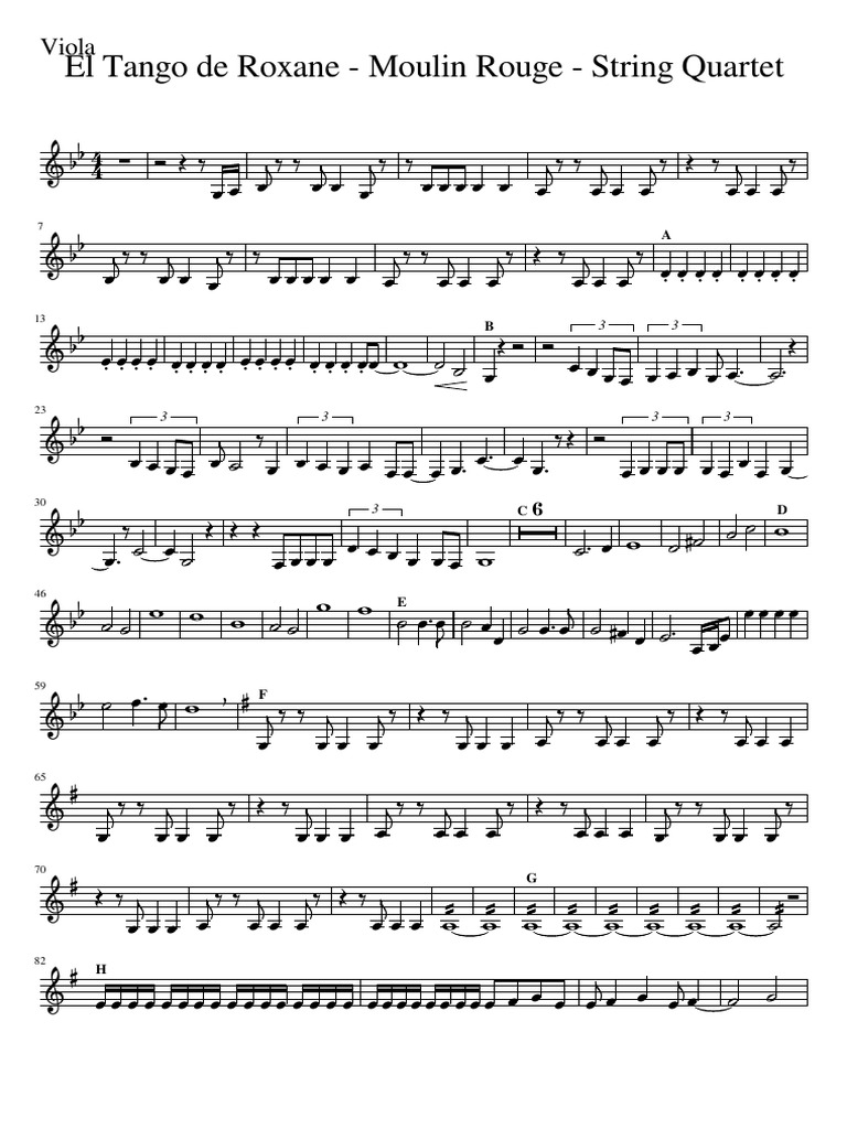 El Tango de Roxanne-Viola | PDF