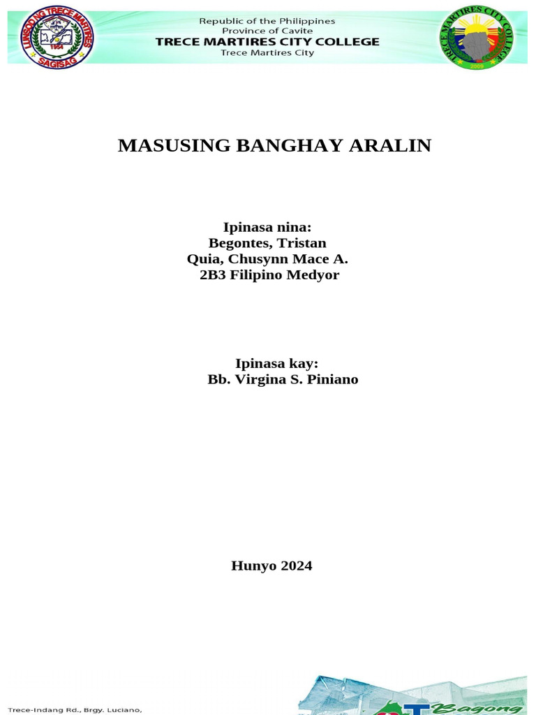 MACE LESSON PLAN | PDF