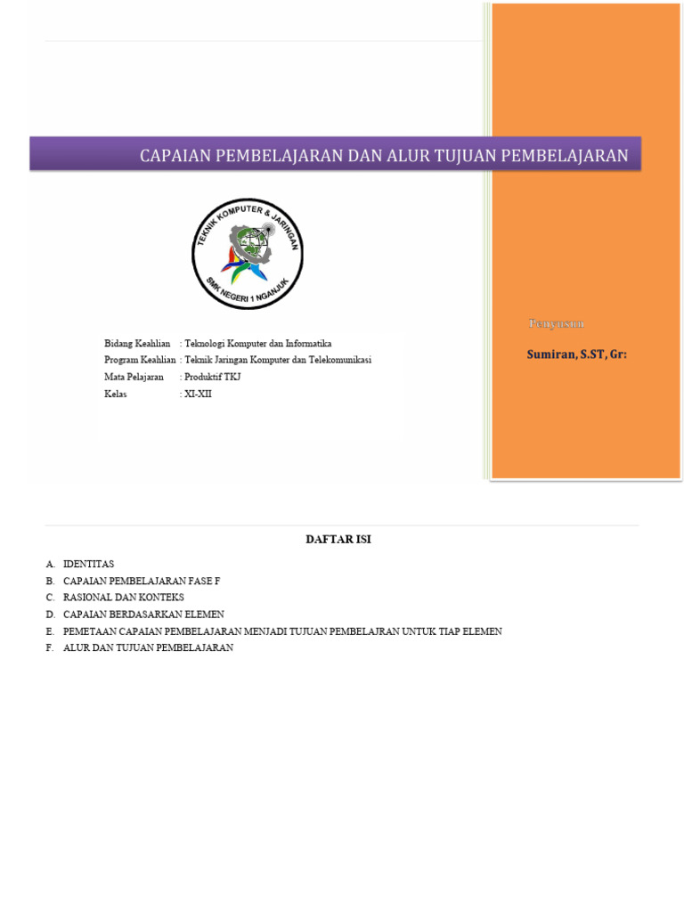 CP - Atp - Konsentrasi - TKJ | PDF