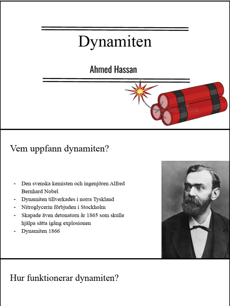 Dynamiten | PDF