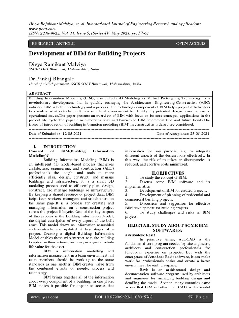 BIM Development for Building Projects | PDF | Sketch Up | Building ...