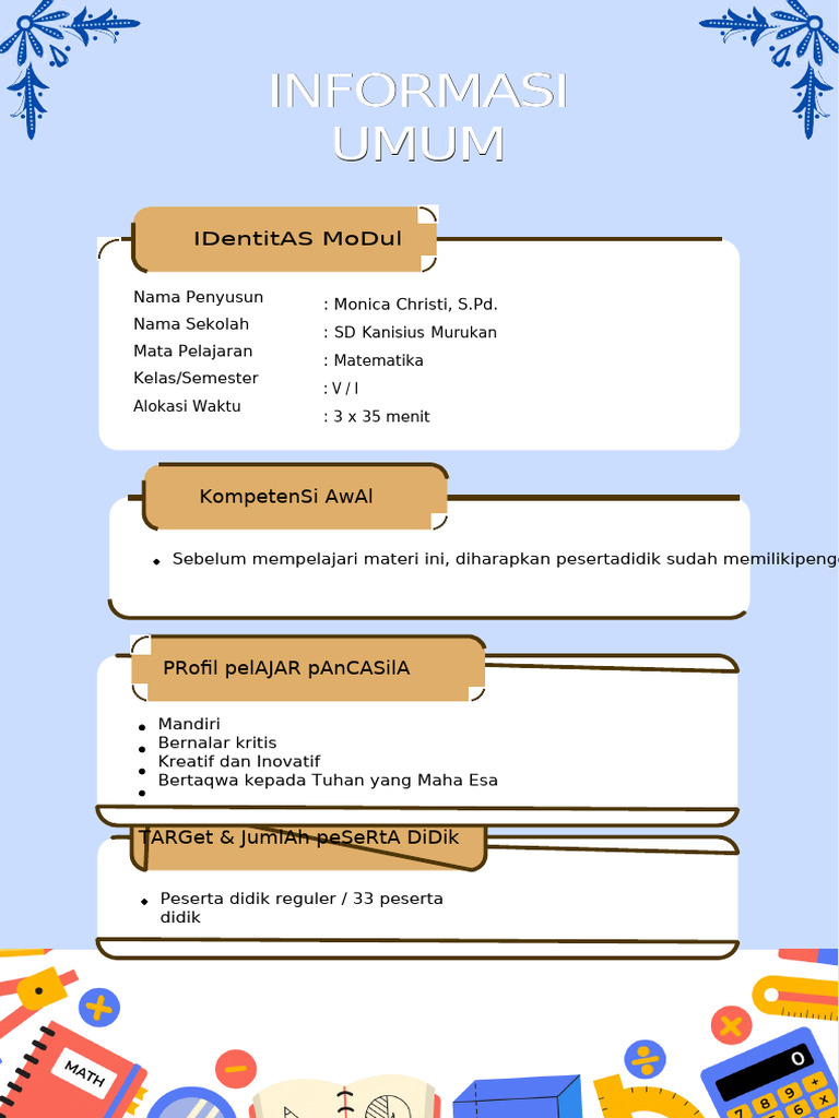 Modul Ajar MTK Akre VA-merged | PDF