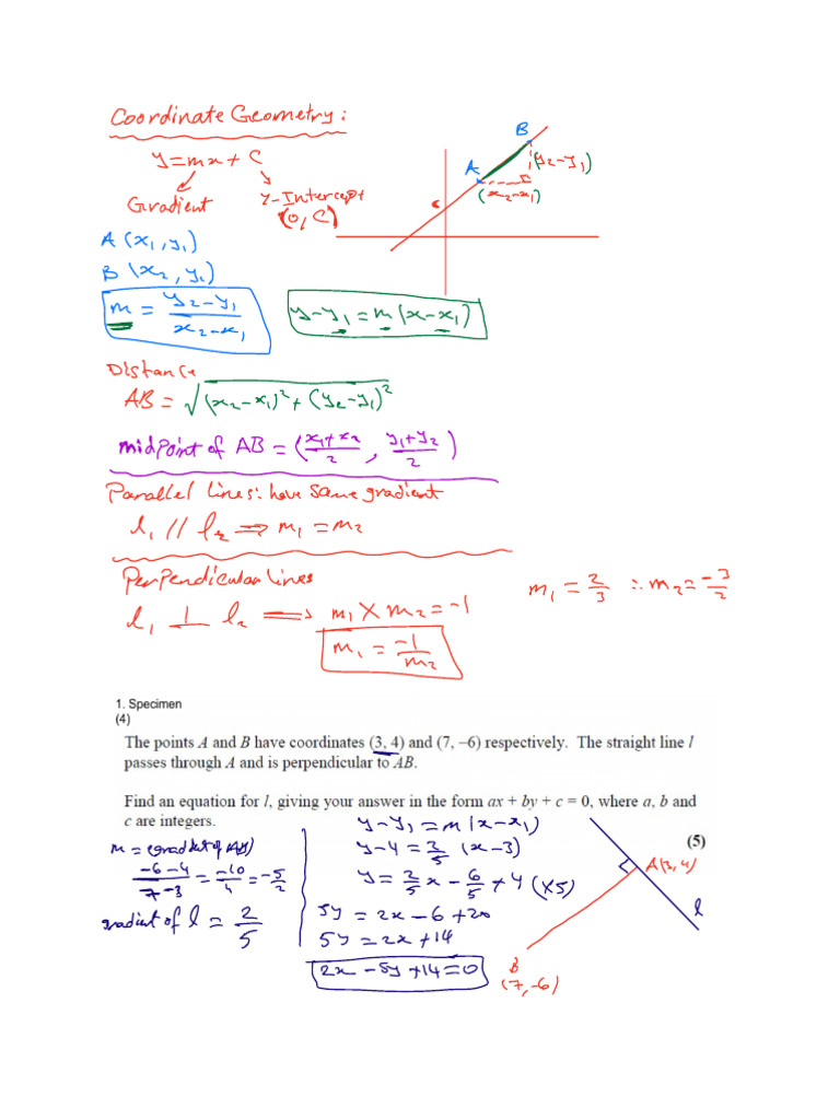 Coordinate Geom Sep 25, 2019 | PDF