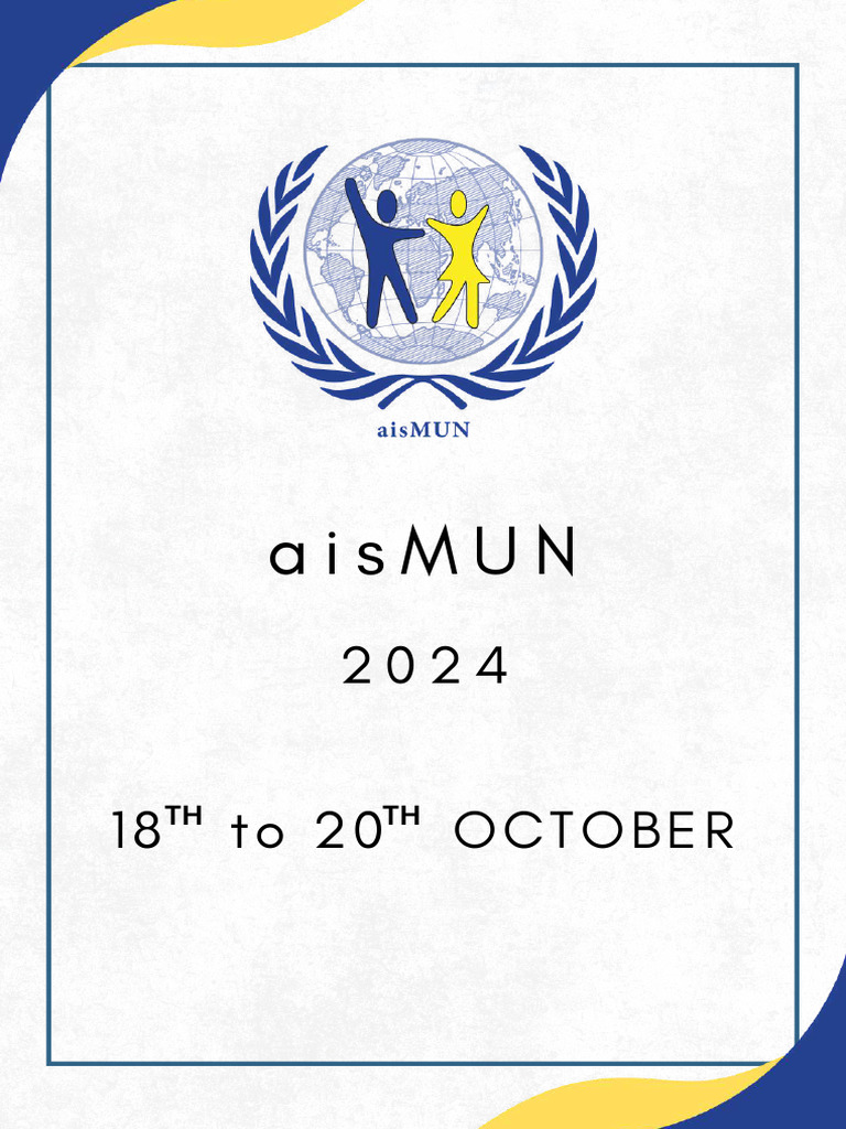 AisMUN Brochure 2024 | PDF