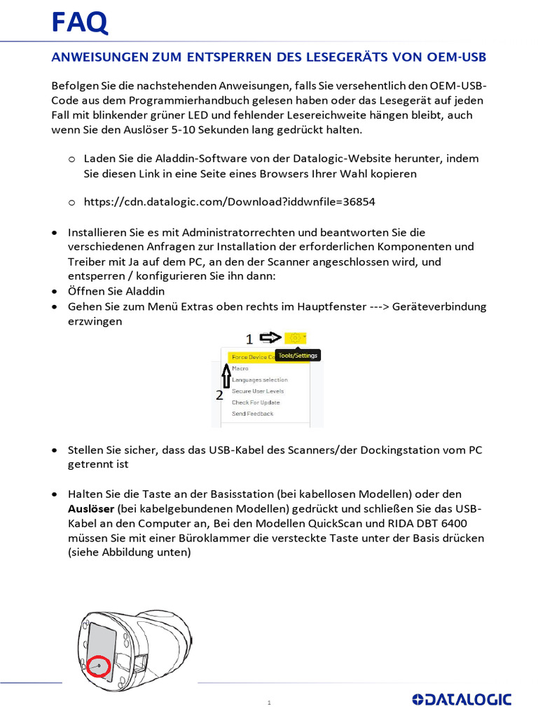 Reset USB OEM_DE_Aladdin_3 | PDF