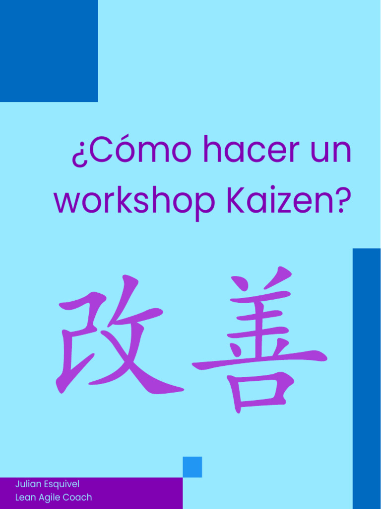 C Mo Hacer Un Workshop Kaizen 1695327030 | PDF