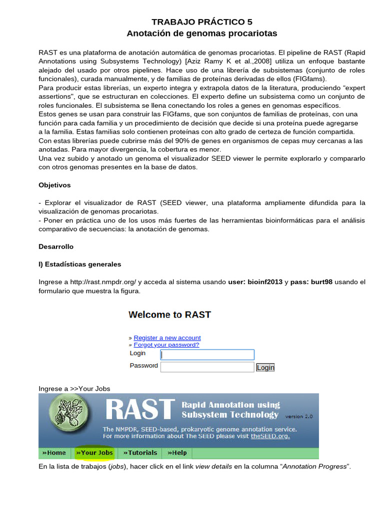 TP Rast | PDF