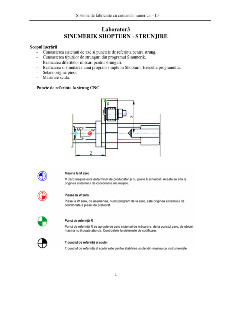 Laborator - 3 - SFCN - STRUNG Sinumerik | PDF