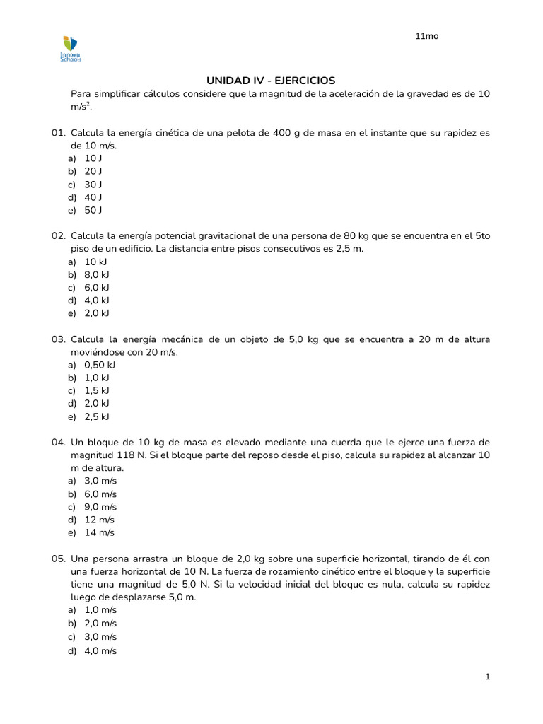 Anexo 04 Ficha de Ejercicios | PDF