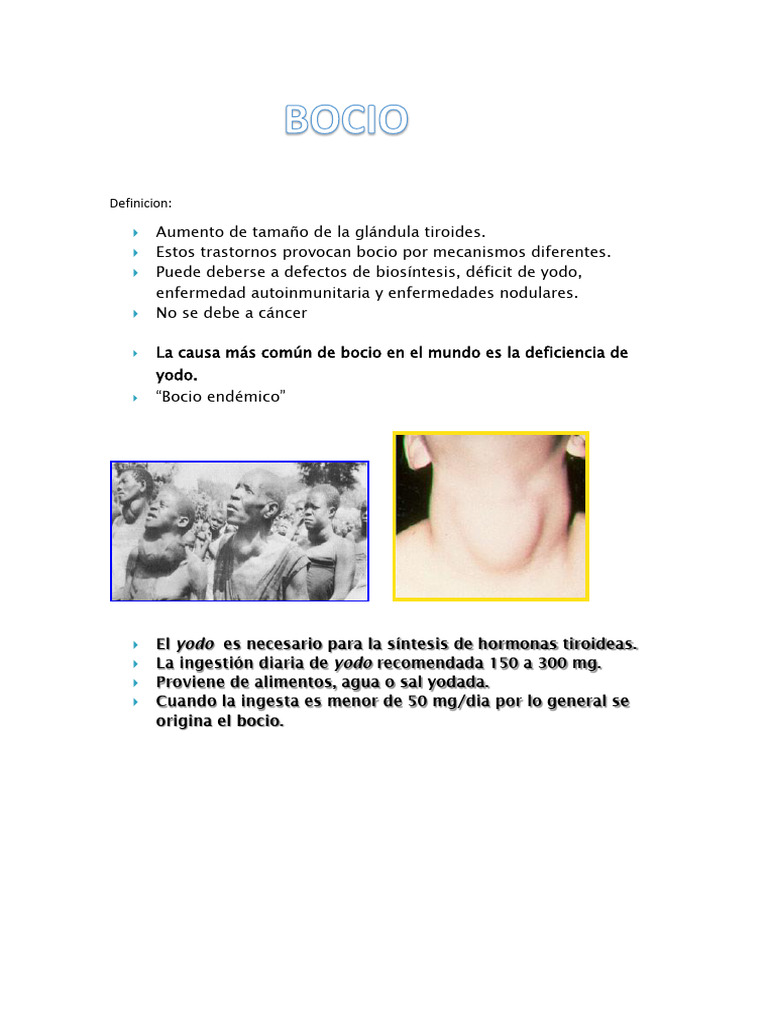 Bocio | PDF