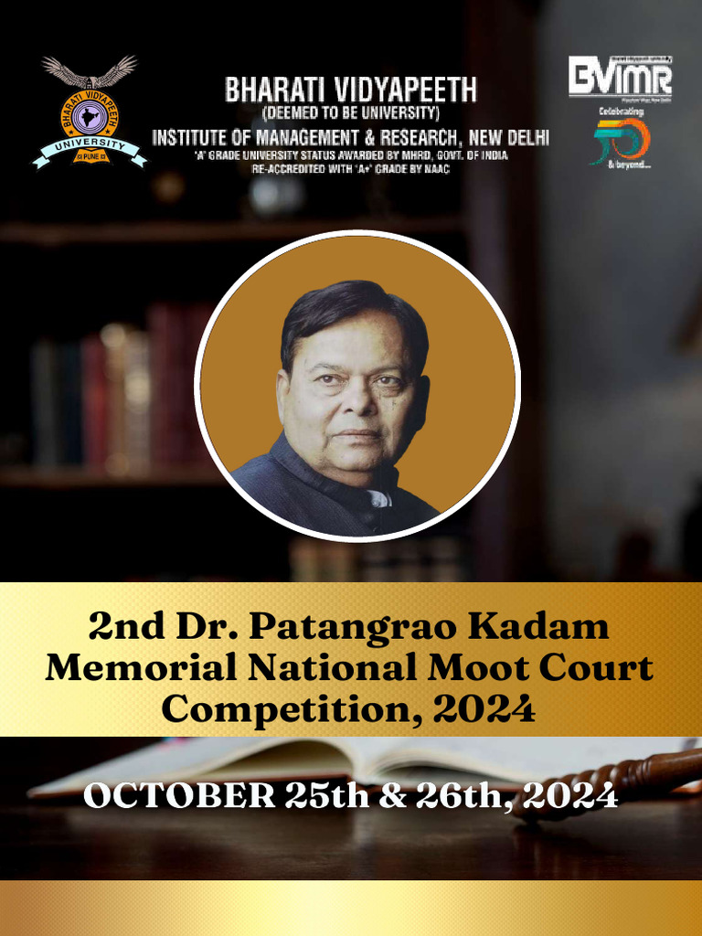 Proposition Bvimr 2ND National Moot | PDF