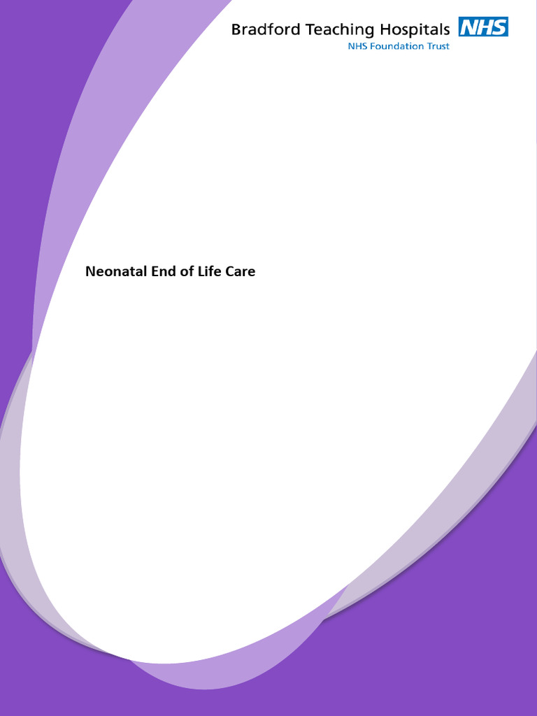 Neonatal End of Life Care Guidelines | PDF | Baptism | Science ...