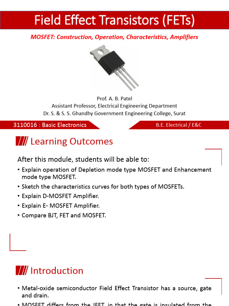 FETs-MOSFETs | PDF