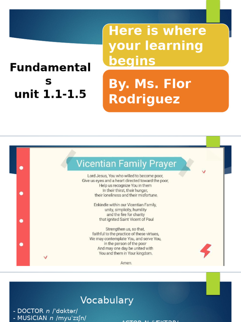 Unit 1 Fundamentals | PDF