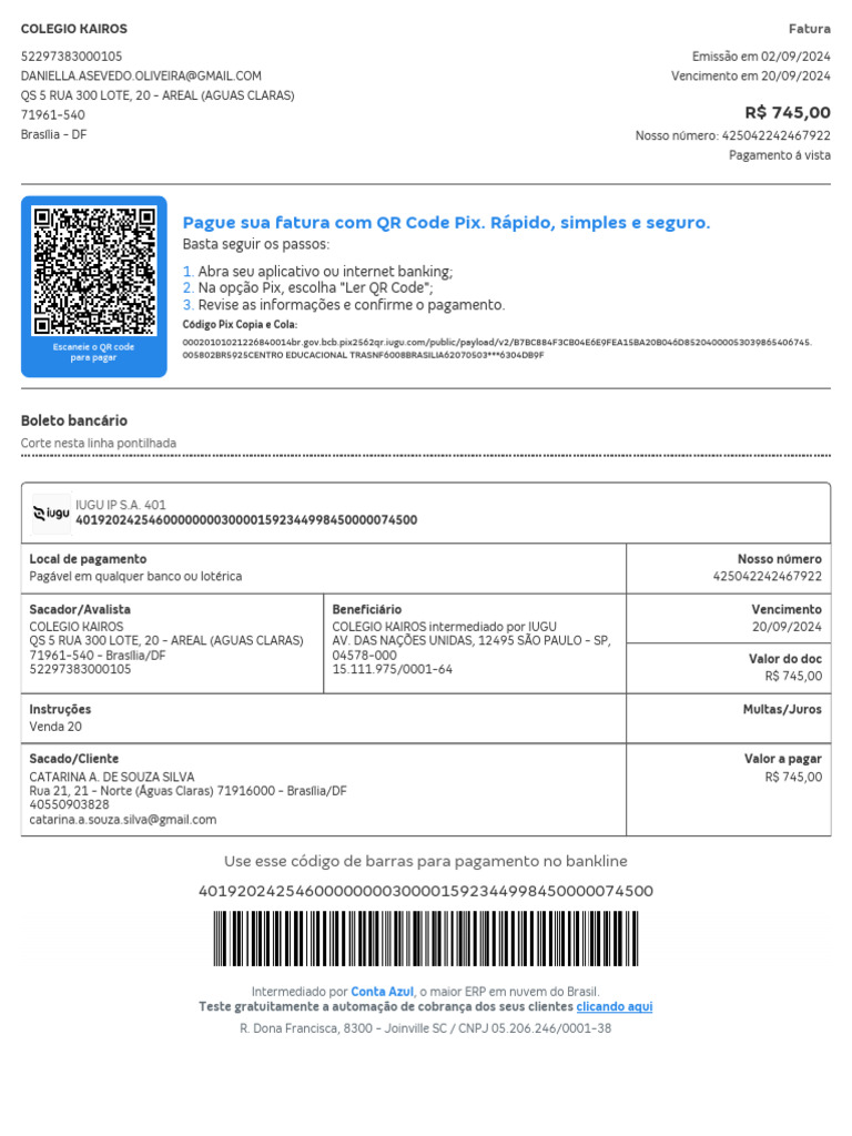 Pague Sua Fatura Com QR Code Pix. Rápido, Simples e Seguro | PDF