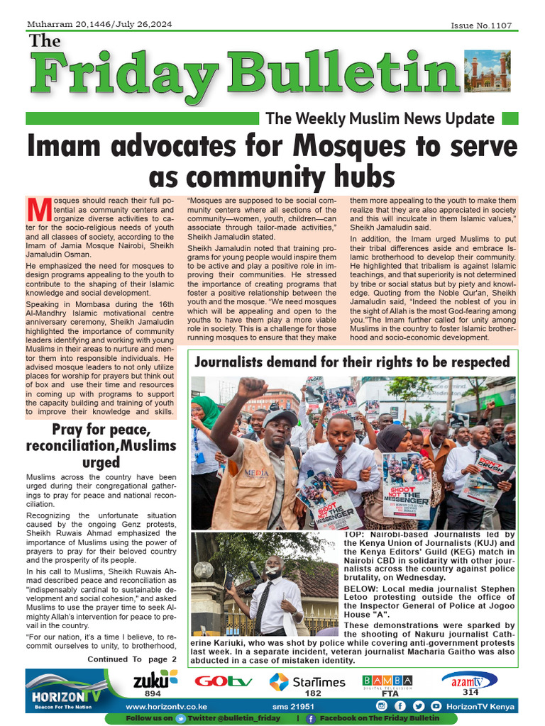 The Friday Bulletin 1107 | PDF