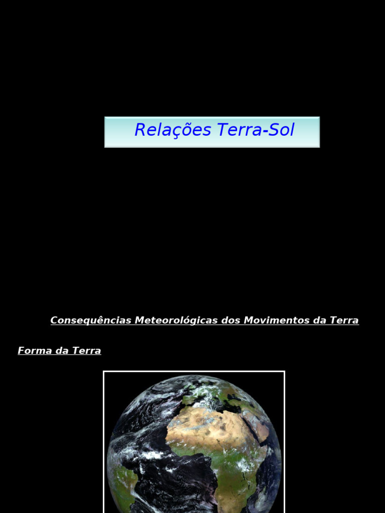 3a Aula - Movimentos Da Terra | PDF