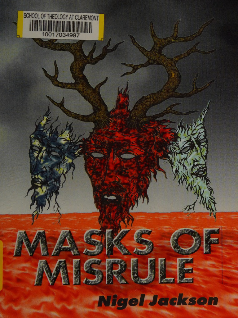 Masks of Misrule - The Horned God & His Cult in Europe - Jackson, Nigel ...