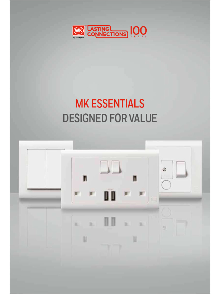 Switches & Sockets - MK | PDF