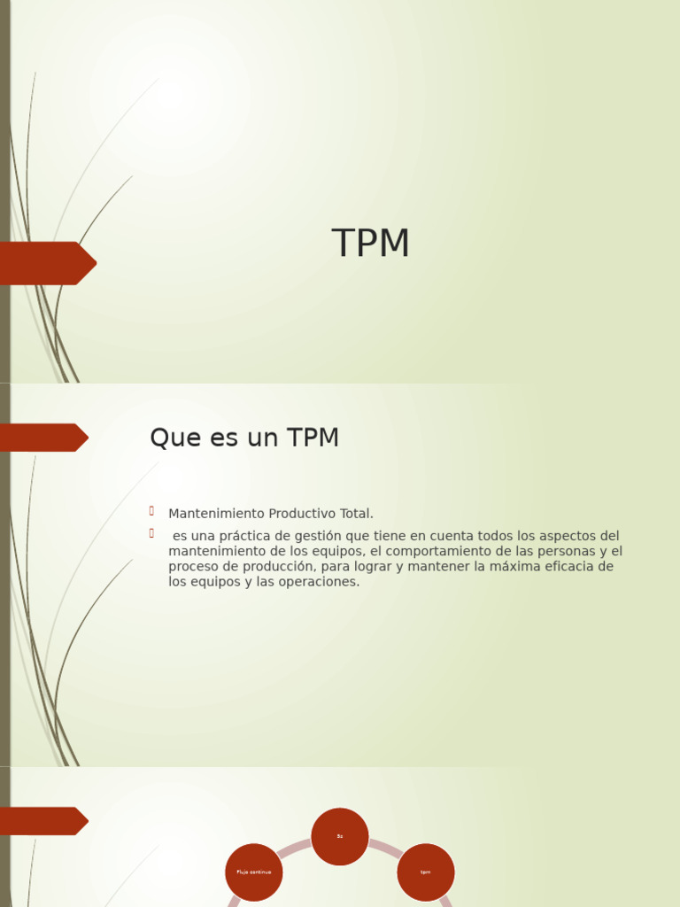 Presentación de Un TPM | PDF