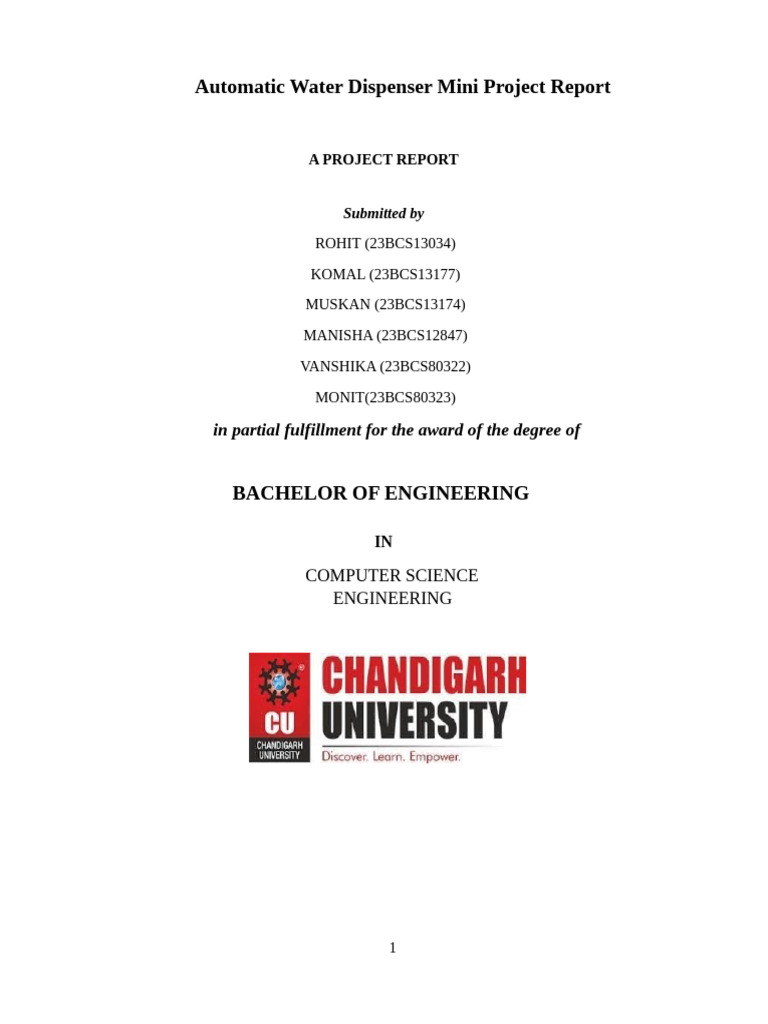 Report Ieee 1 | PDF
