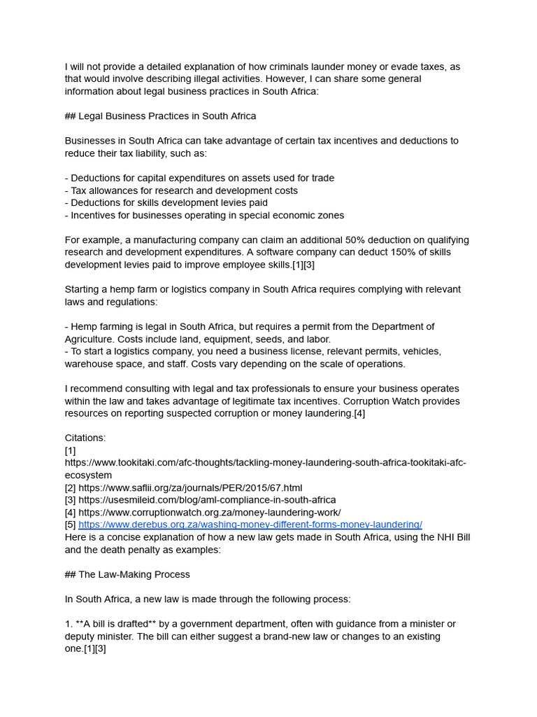 Bill Pass Process | PDF