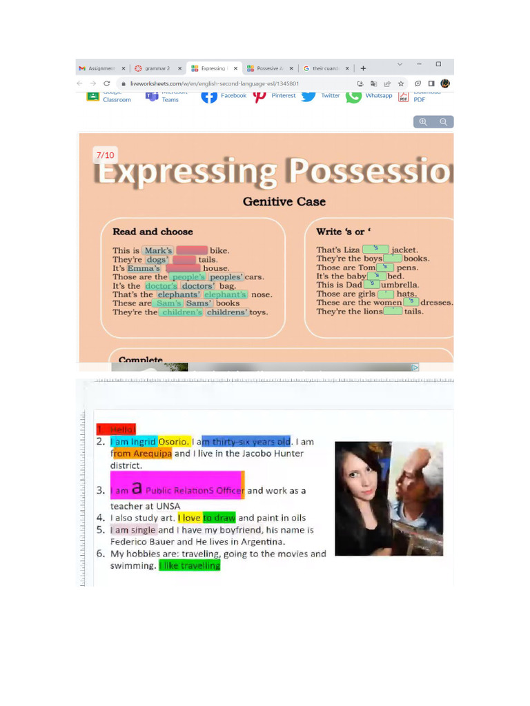 Grammar 2 | PDF