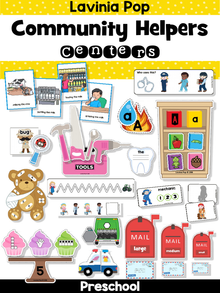 Centers: Community Helpers | PDF