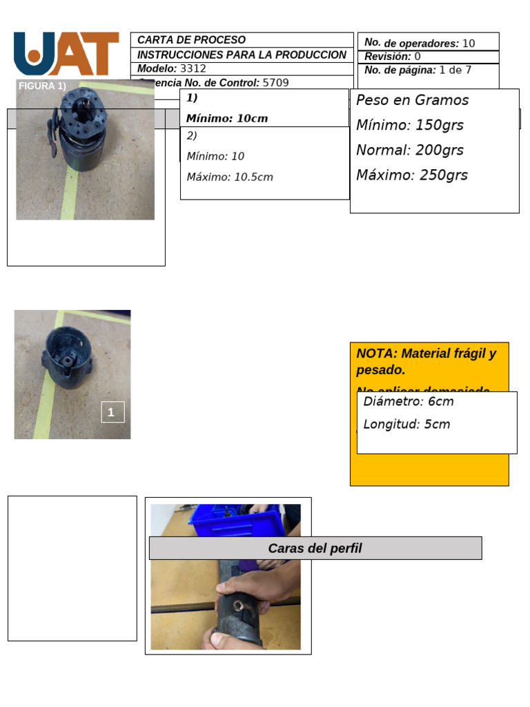 Instrucciones de Producción 3312 | PDF
