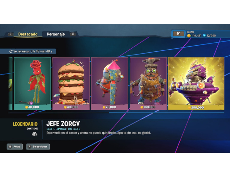 PVZ BFN Precio de Skin Legendaria | PDF