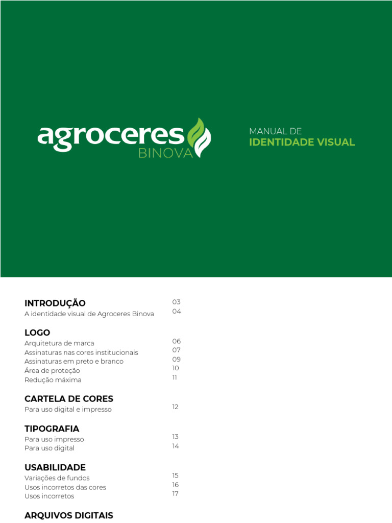 Manual Marca - Agroceres Binova1 | PDF