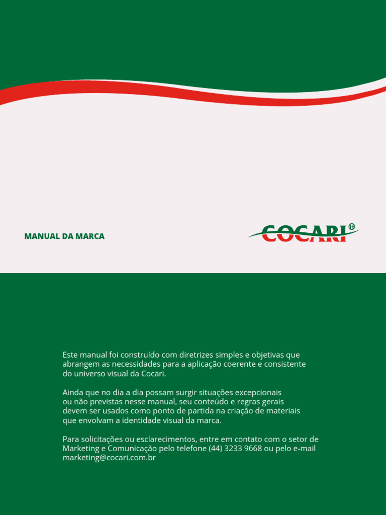 Manual de Marca Cocari | PDF
