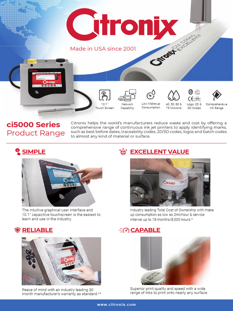 ci5000-Series-Single-Page-brochure-English | PDF
