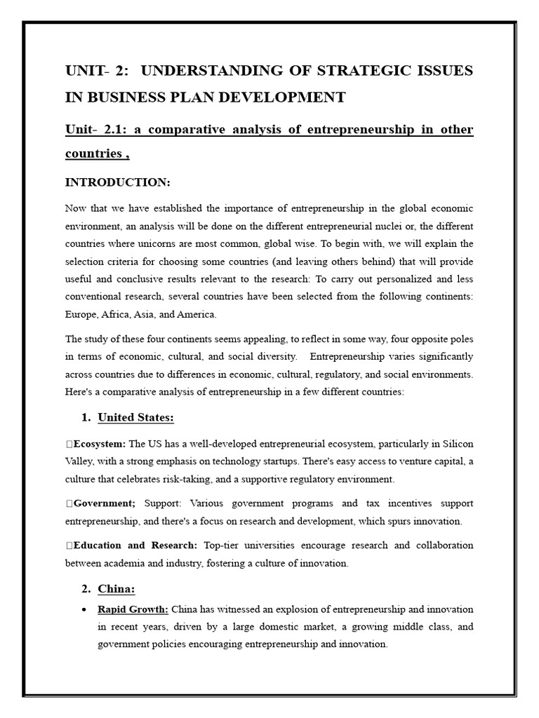 UNIT 2 & 3 of ENTREPRENEURSHIP | PDF
