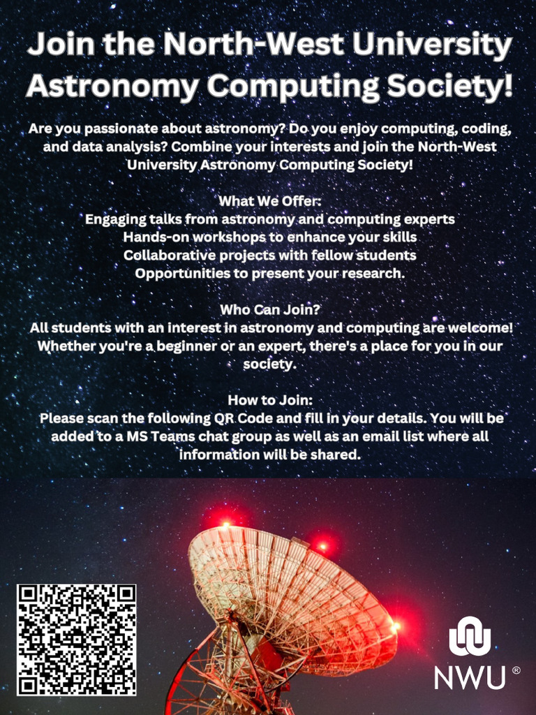 NWU Astronomy Computing | PDF