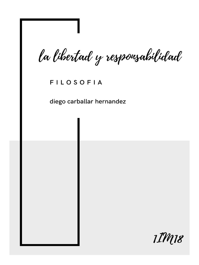La Libertad y Responsabilidad | PDF