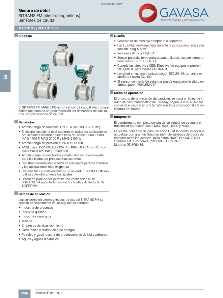 Siemens - MAG 3100 3100 HT | PDF